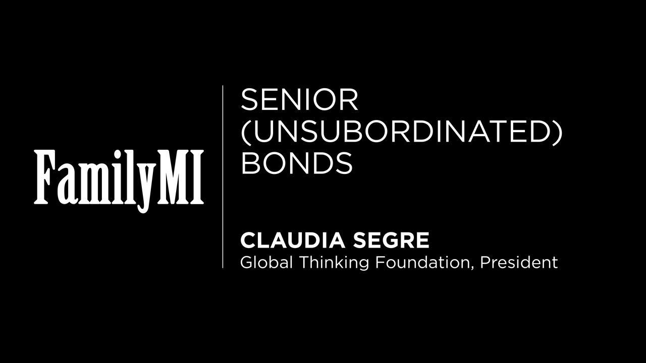 13. Senior (unsubordinated) bonds - FamilyMI